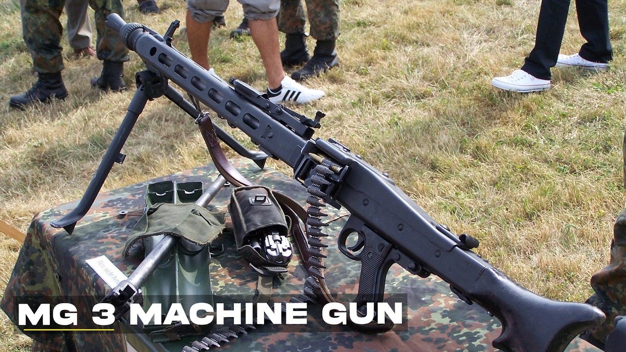 This legendary German MG-3 is still widely used today - YouTube