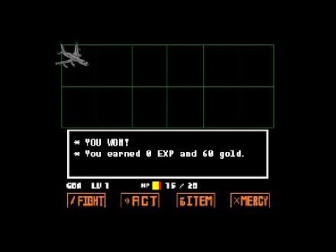 Undertale: Spare Tsunderplane-Pacifist - YouTube