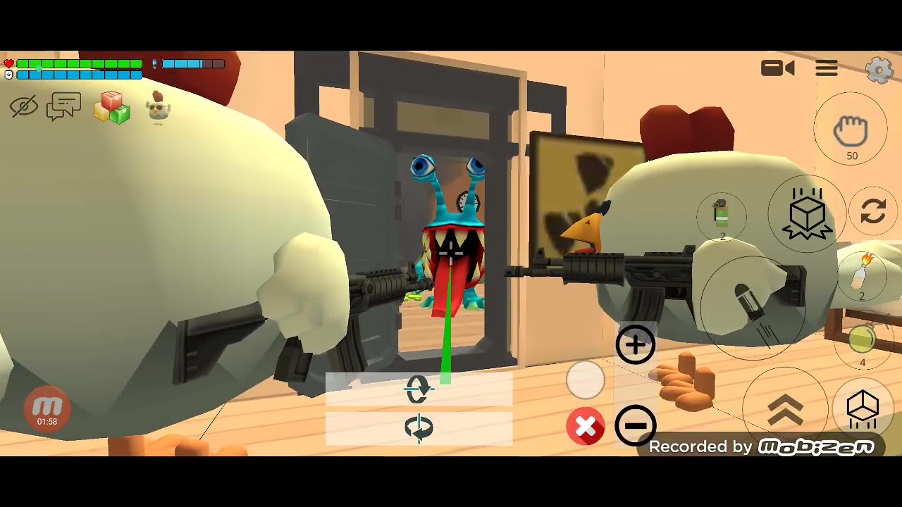 zombie axit chicken gun part 4 - YouTube