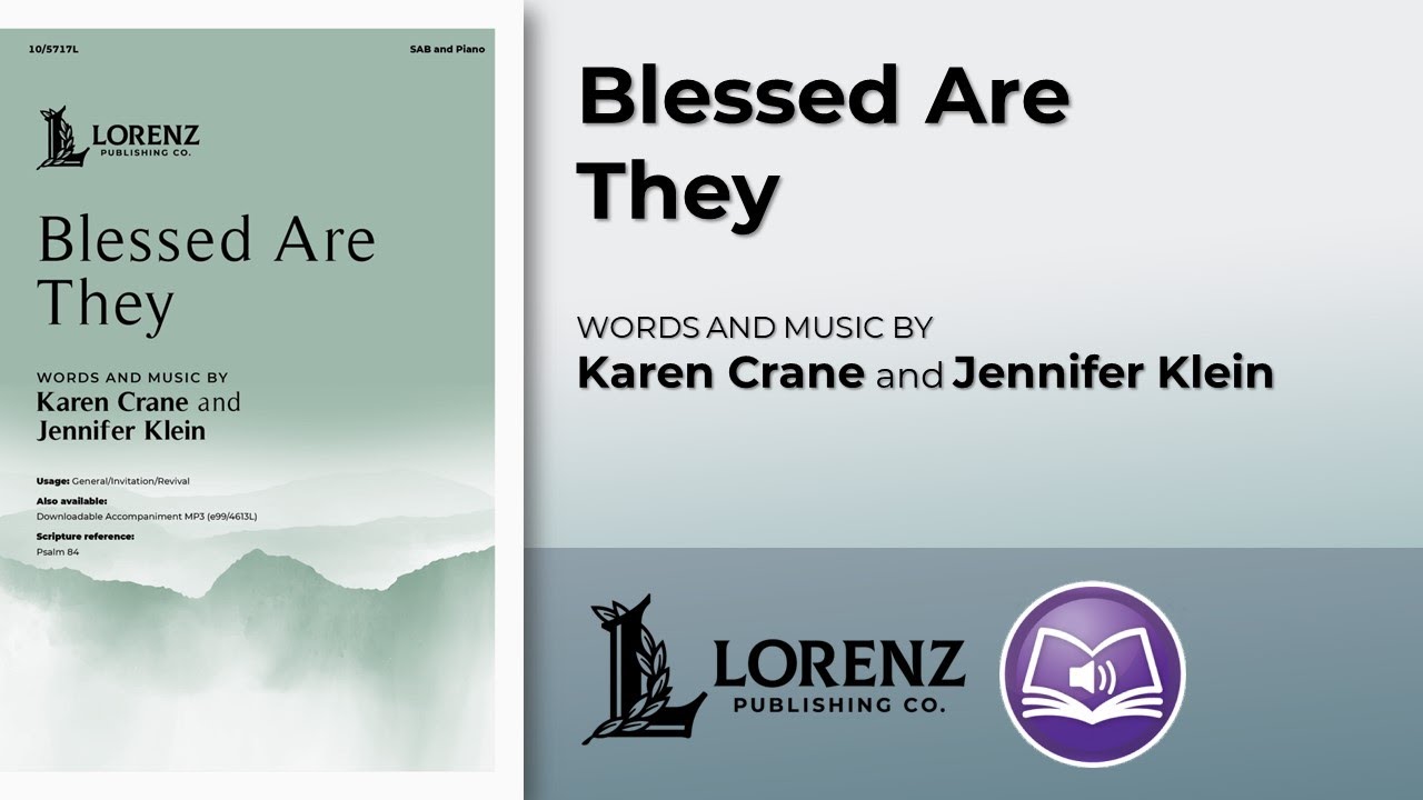 Blessed Are They | Karen Crane and Jennifer Klein - YouTube Music
