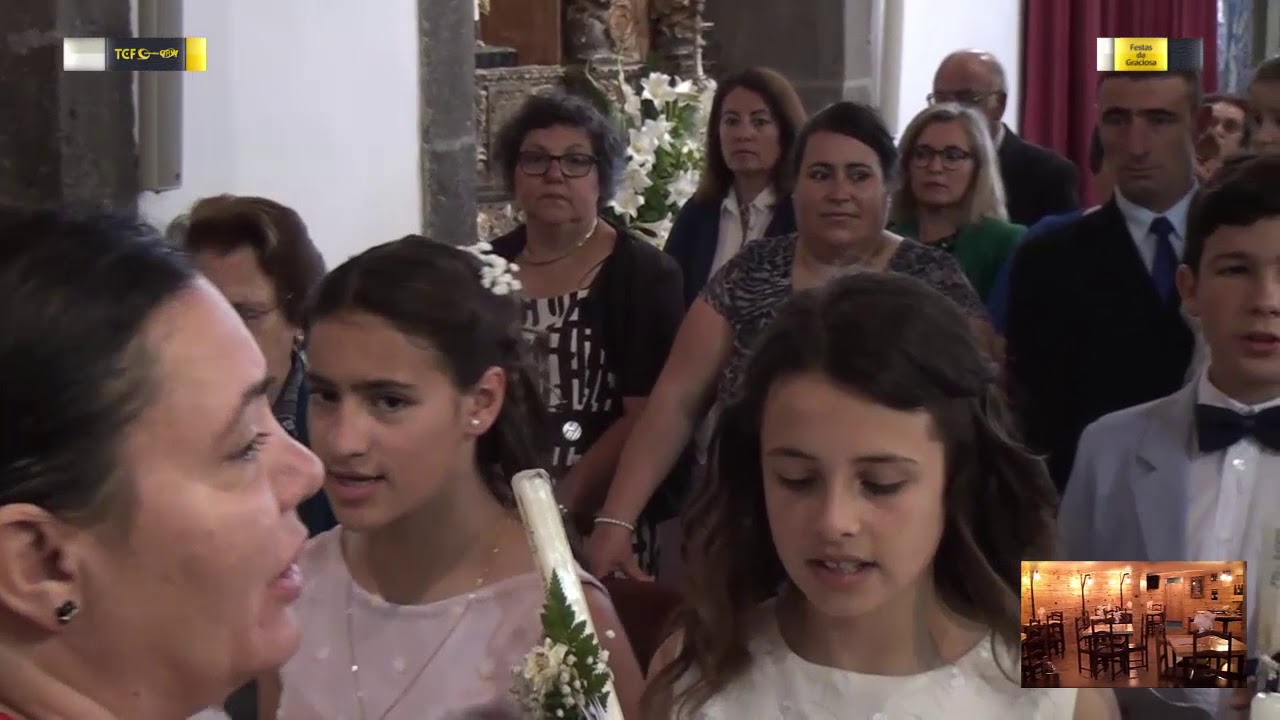 Comunhão Solene e Coroação em Santa Cruz da Graciosa | 10/06/2018 - YouTube