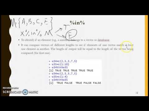 Basics of R 10-3 - YouTube