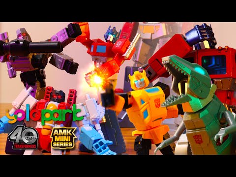 MINI Transformers CHAOS! | Yolopark AMK MINI Stop Motion | Toy Animation
