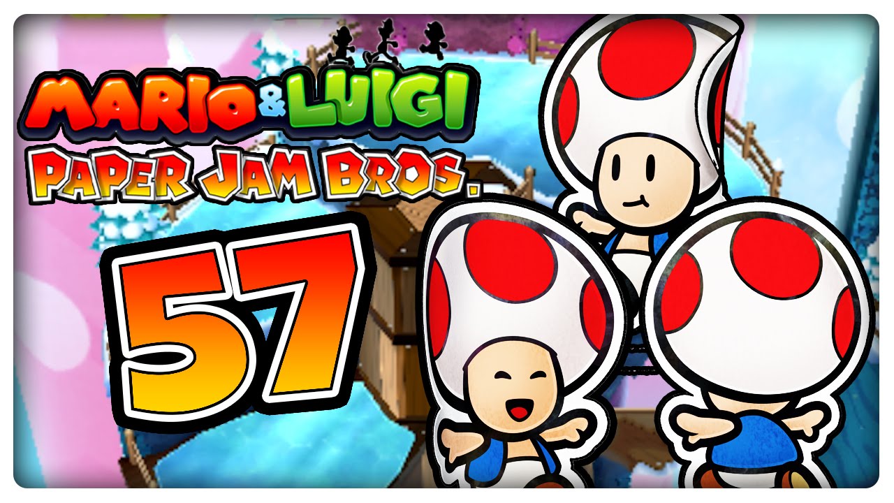 MARIO & LUIGI PAPER JAM BROS. Part 57: Extraschicht für Trio Attacke ...