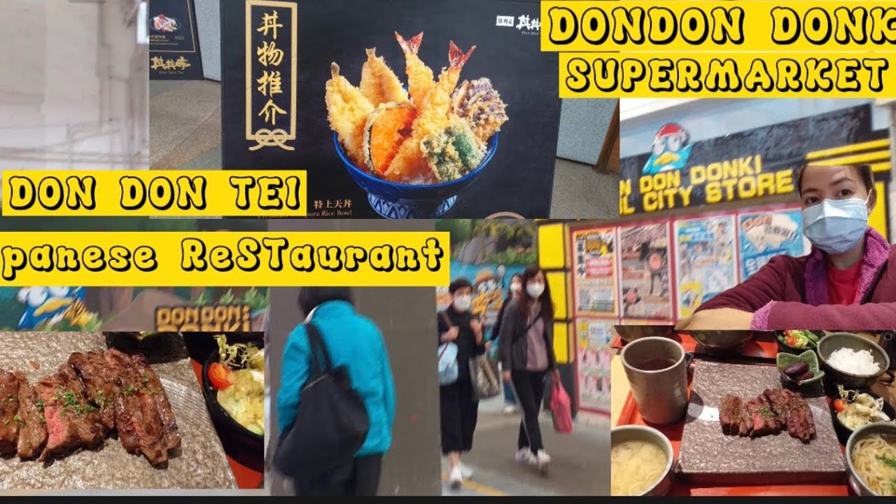 DONDON DONKI || DON DON TEI JAPANESE RESTAURANT ||CAUSEWAY HONGKONG 🇨🇳 ...