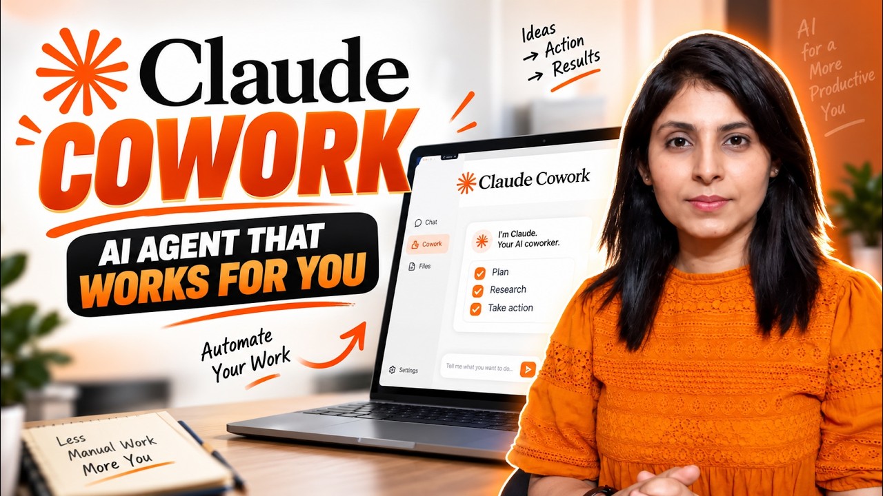 How to Use Claude Cowork (Step-by-Step) | AI Agent on Your Computer ...