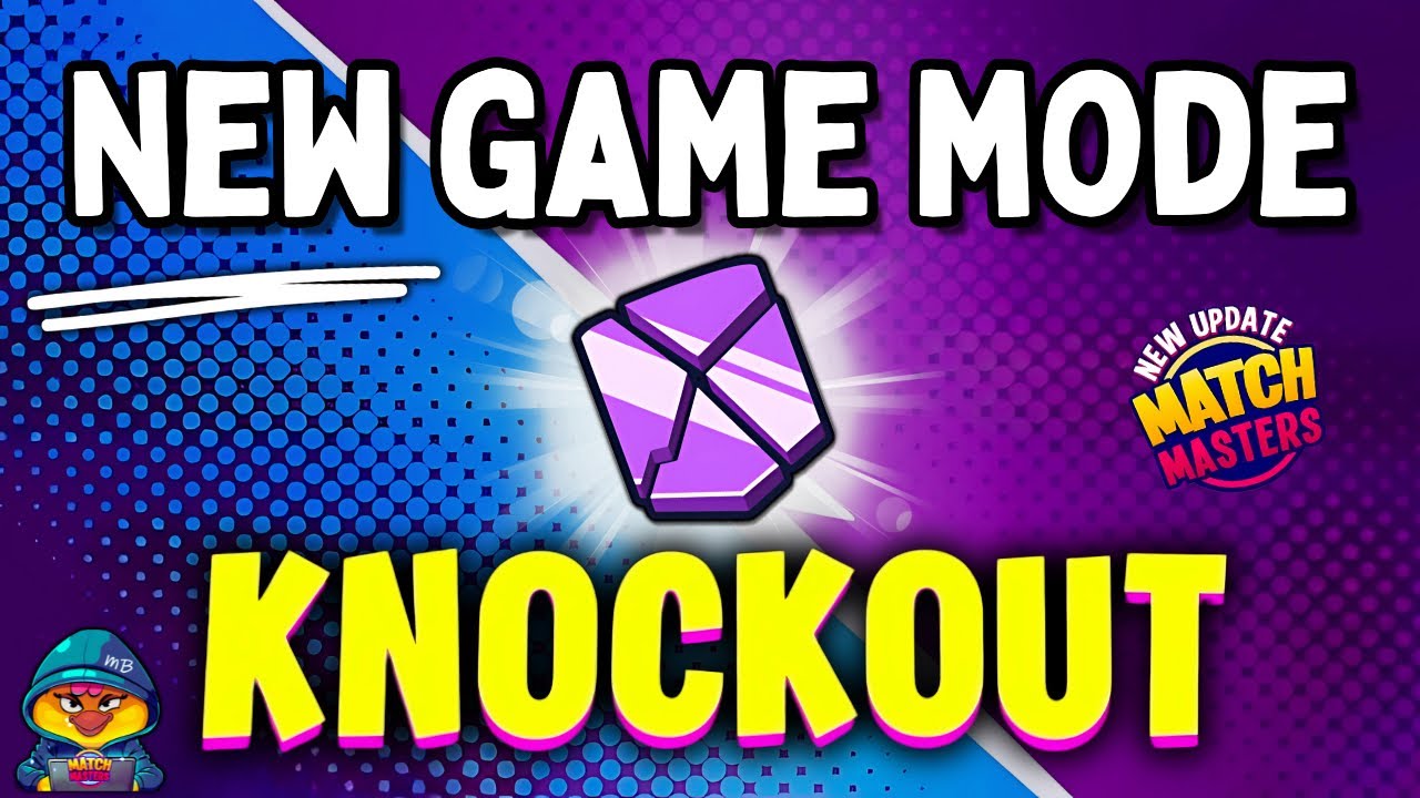 NEW GAME MODE: KNOCKOUT🔥 MOST INSANE & STRESSFUL on MATCH MASTERS - YouTube