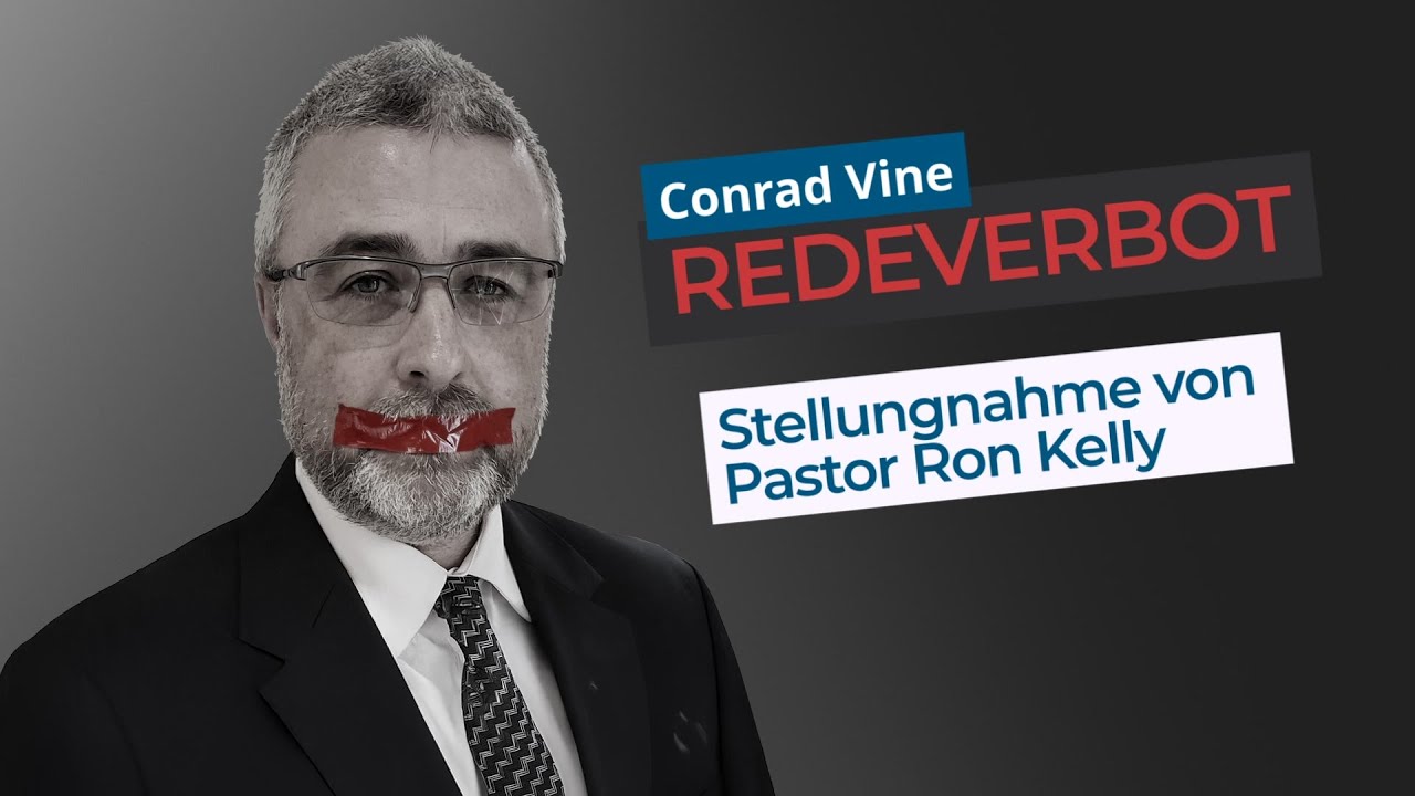 Stellungnahme zum Redeverbot von Dr. Conrad Vine # Ron Kelly - YouTube