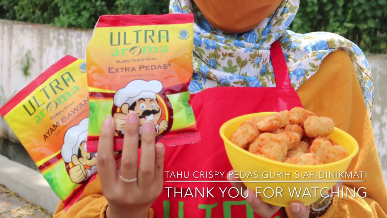 Tahu Crispy Pedas bersama Bumbu Tabur Ultra Aroma - YouTube
