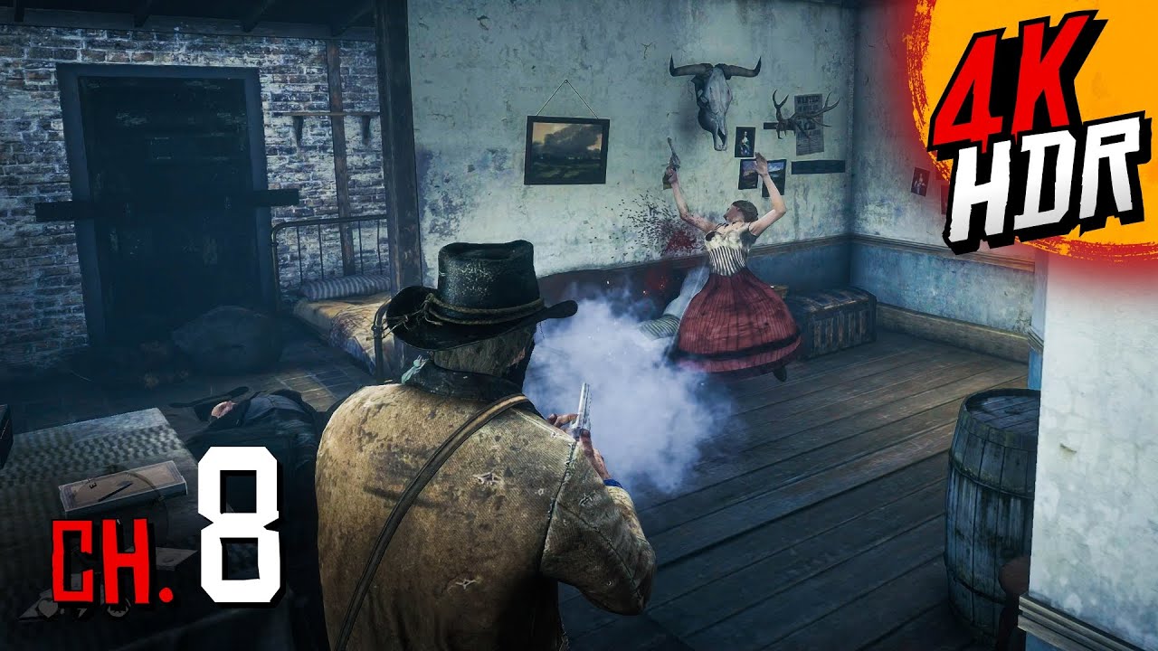 Red Dead Redemption 2 [4K/60fps HDR] (100%, All Side Missions) Part 8 ...