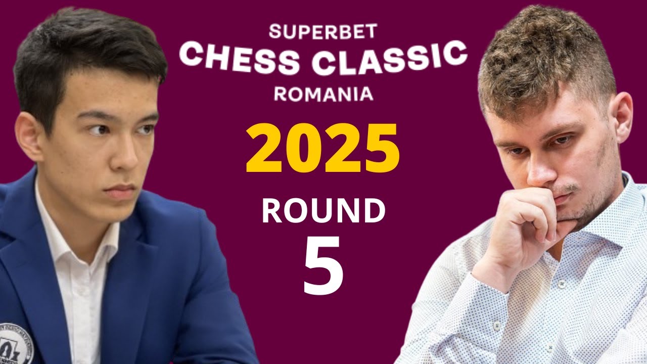 Nodirbek Abdusattorov vs Bogdan-Daniel Deac | Superbet Chess Classic ...