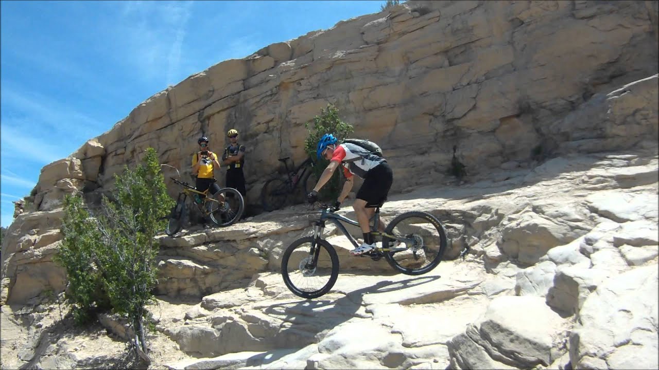Oliver on Horsethief Bench in Fruita on the Kokopelli Trails - YouTube