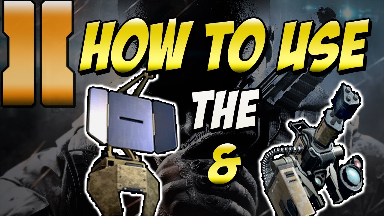 Black Ops 2- "How to Use the Guardian and Sentry Gun Scorestreaks ...