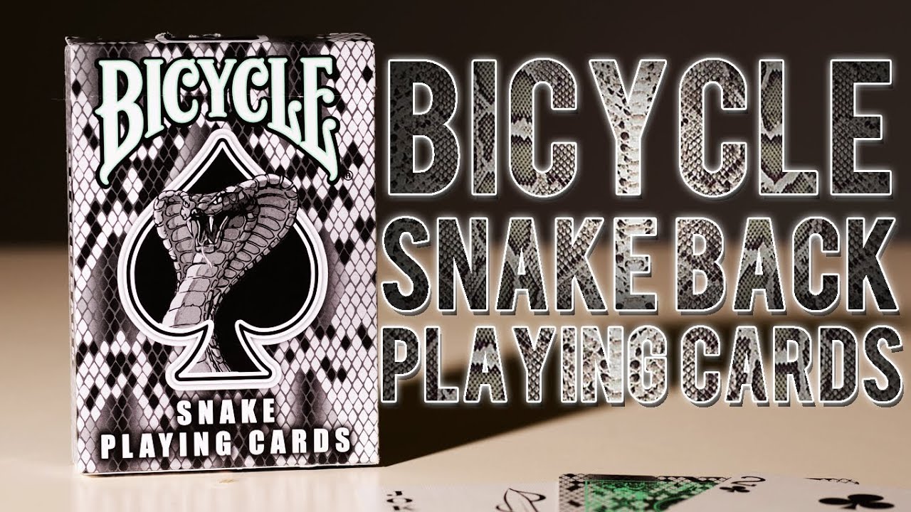 Deck Review - Bicycle Snake Back Playing Cards [HD] - YouTube
