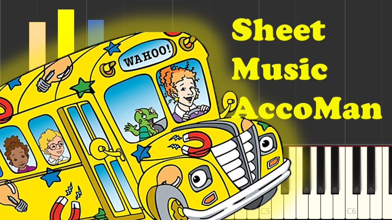 Magic School Bus Theme Song Piano Sheet Music - YouTube