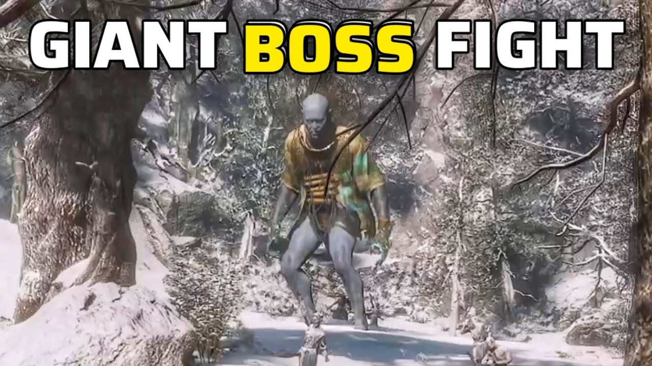 Black Myth: Wukong | Giant BOSS Fight Gameplay - YouTube
