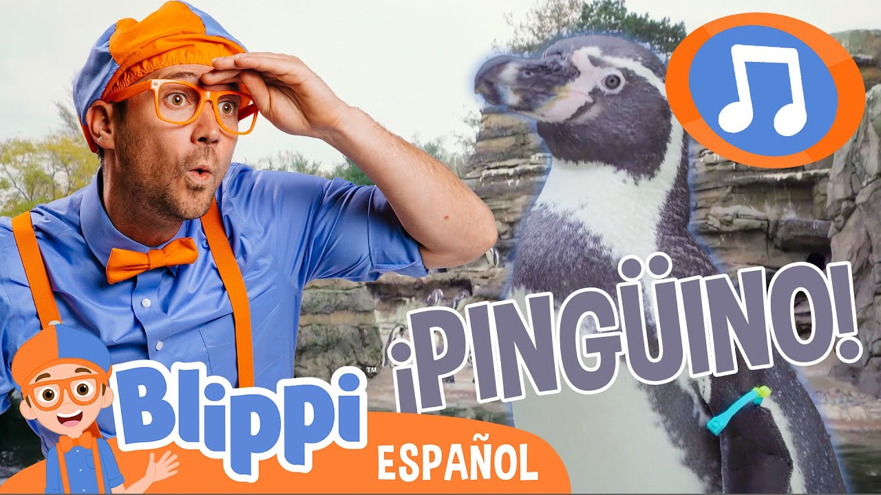 La canción de los pingüinos 🎵 Blippi Español - Canciones para niños ...