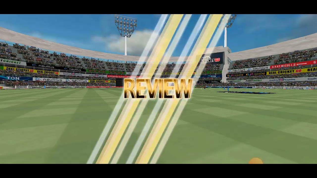 Real cricket go new game play video india VS Pakistan - YouTube