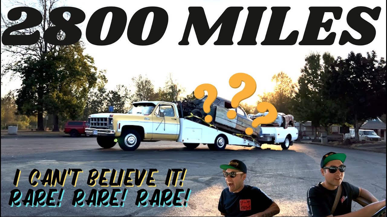 2800 Mile Chevy Ramp Truck Road Trip 4 RARE PARTS - YouTube