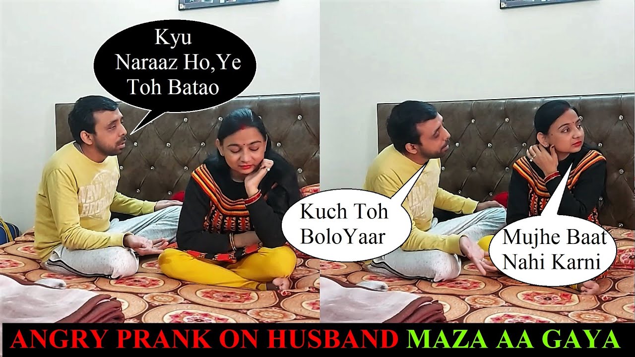 ANGRY PRANK ON HUSBAND | REVENGE PRANK | EXTREME REACTIONS | FUNNIEST ...