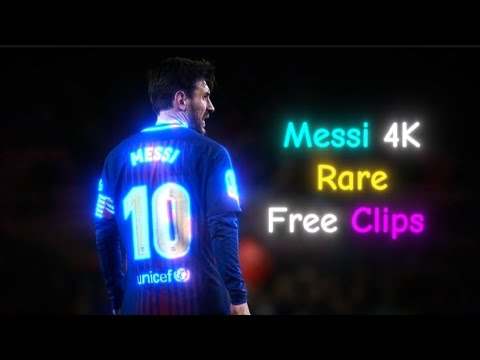 Lionel Messi 4K Free Clips - YouTube
