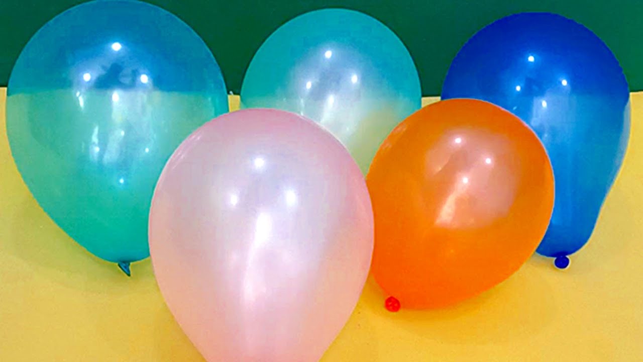 Balloon Blowing And Blasting ASMR to Satisfying and Relaxing - YouTube