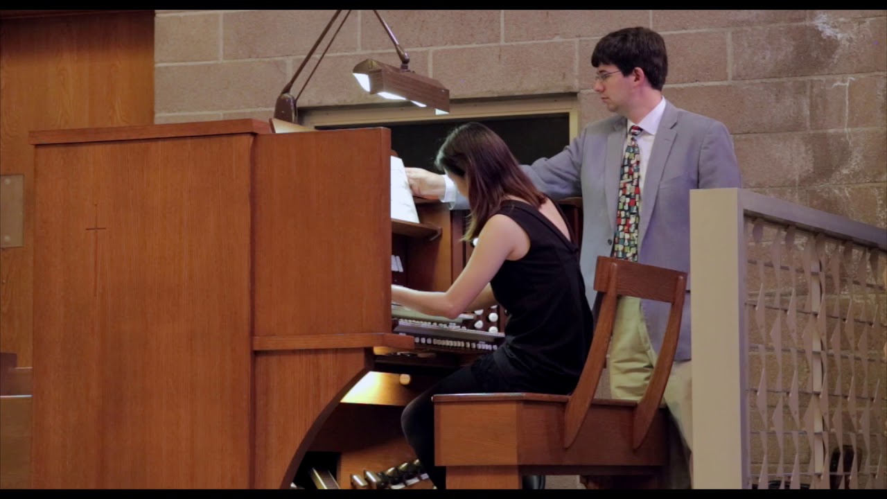 Flor Peeters Partita on "Awake, my heart with gladness" - YouTube