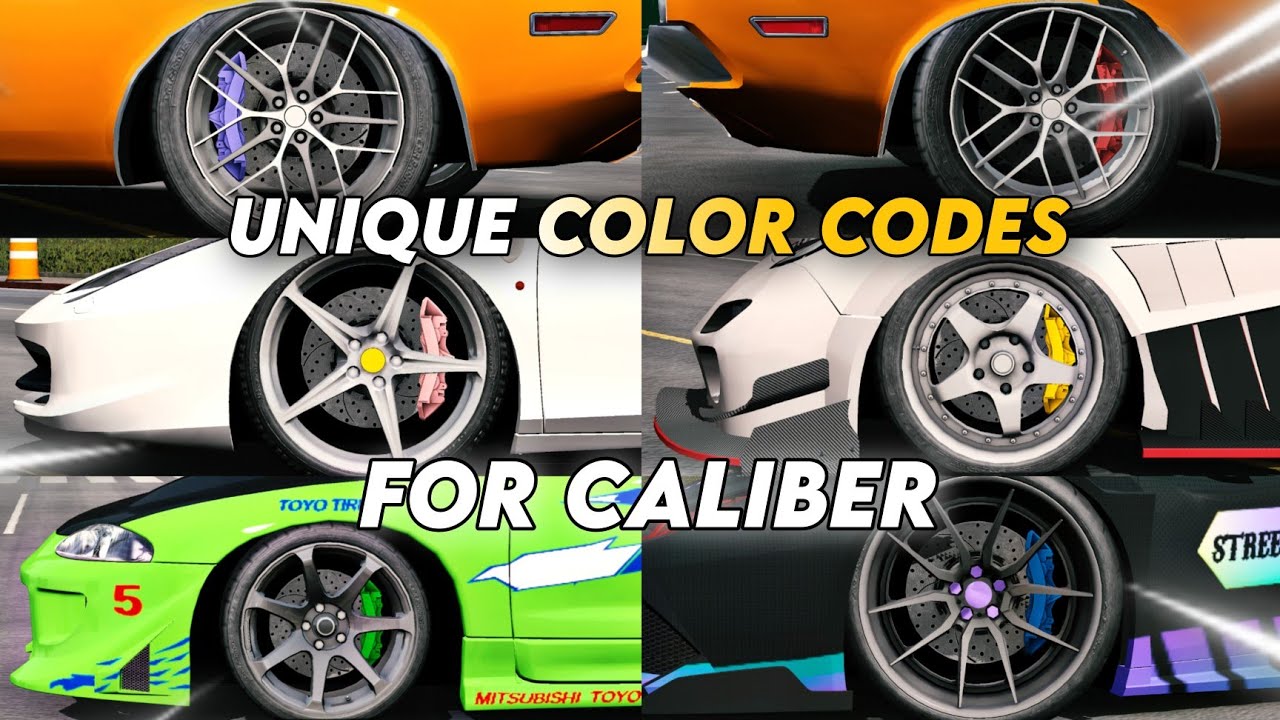 UNIQUE Caliper Color Code You MUST Use! | Car Parking Multiplayer - YouTube