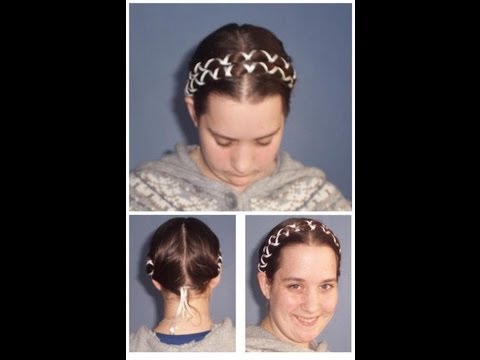 Advent Hair Tutorial - Faux Hair Taping (17th December 2011) - YouTube