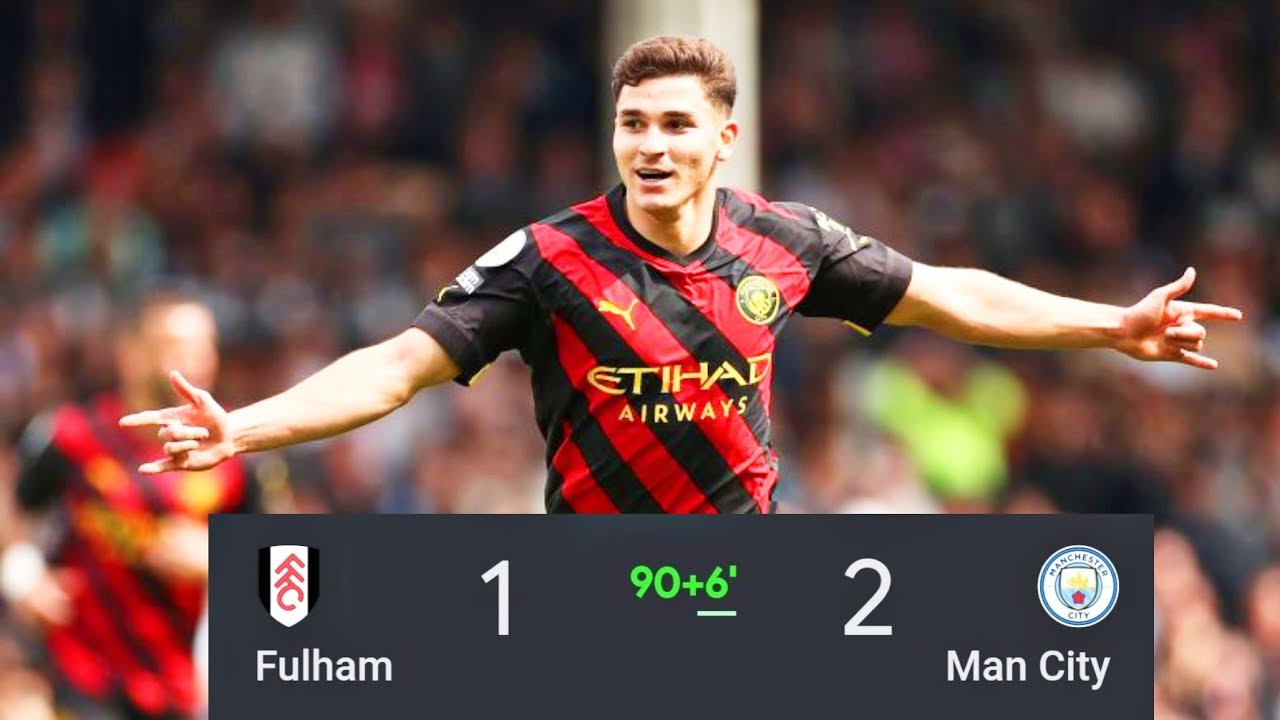 أهداف ومباراة مانشستر سيتي ضد فولهام Manctiy Andfulham مباراة 🔥 دوري