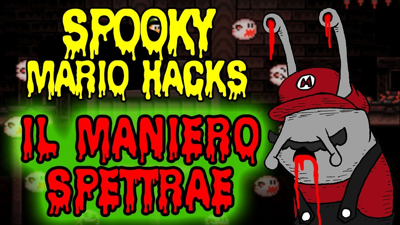 Il Maniero Spettrale | Spooky Super Mario World Hack - YouTube