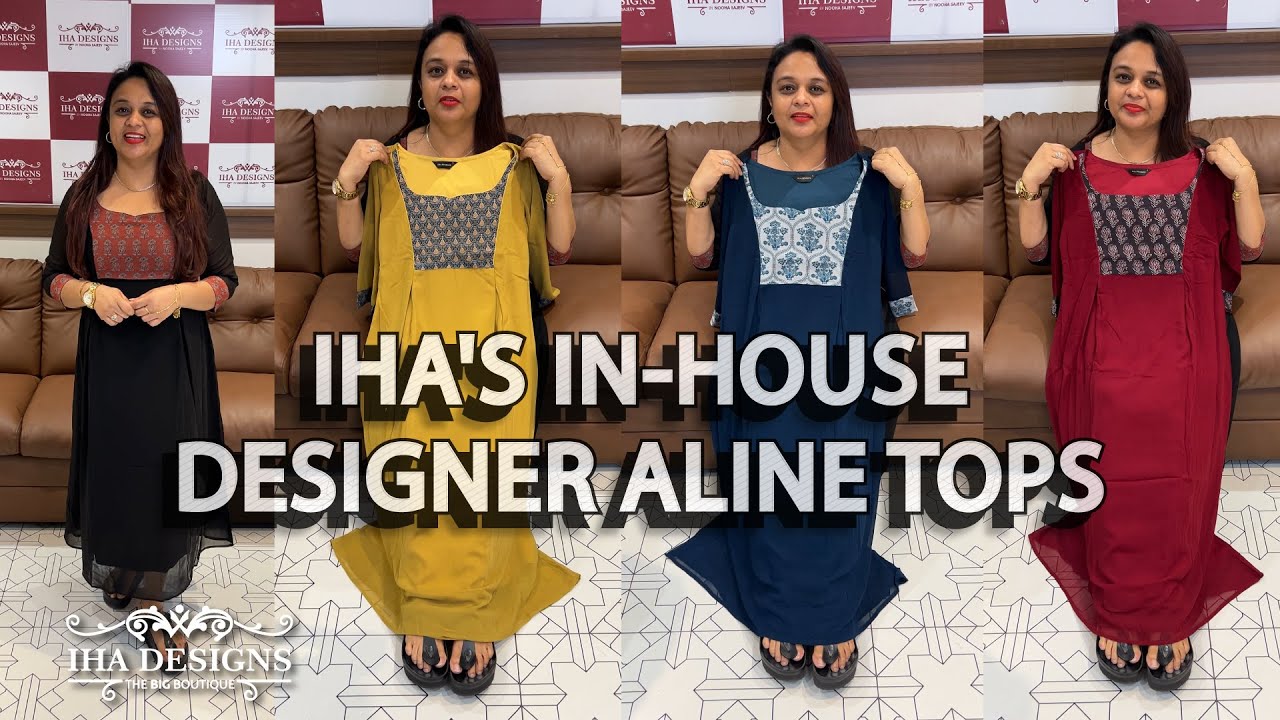 Iha’s in-house designer Aline tops collections @ 999/- for booking ...
