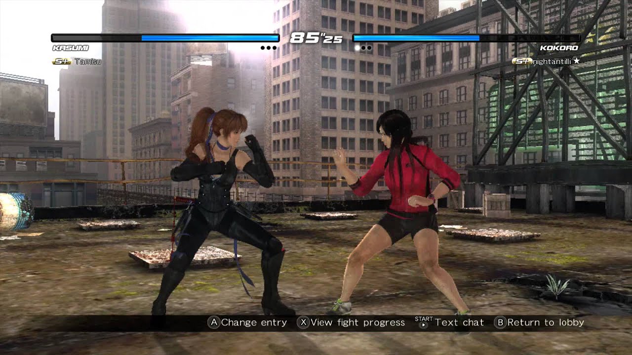 (DEAD OR ALIVE 5) Tamisu vs nightantilli 1080p - YouTube