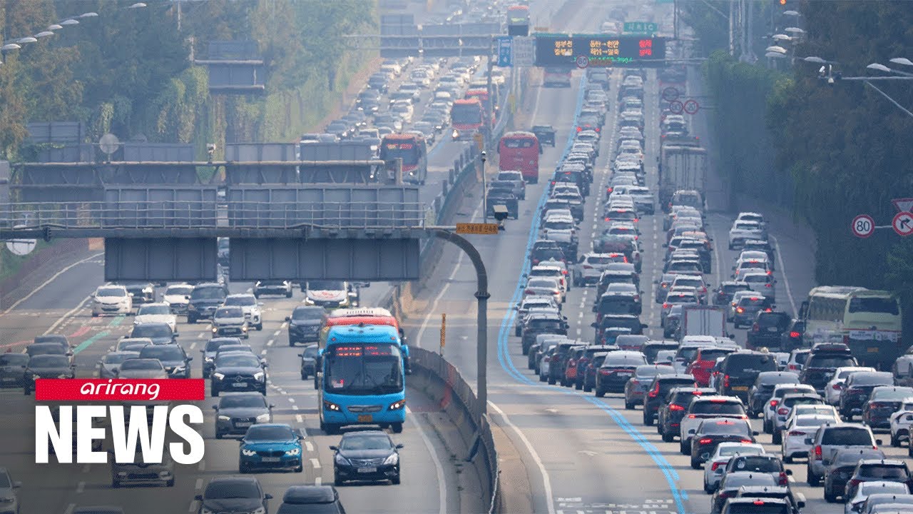 Traveling from Seoul to Busan estimated to take more than 8 hrs. due to ...