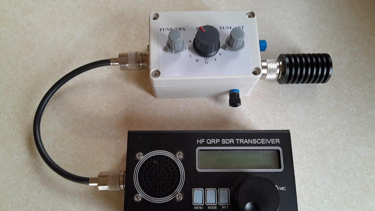 1 - 30Mhz Manual Antenna Tuner.Ham Radio QRP DIY Kit. Part 3. Finished ...