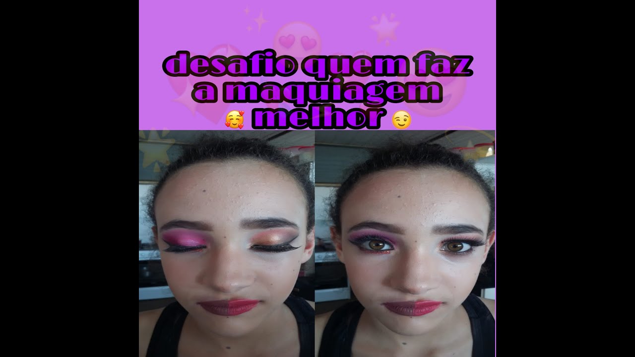 Desafio da maquiagem - YouTube