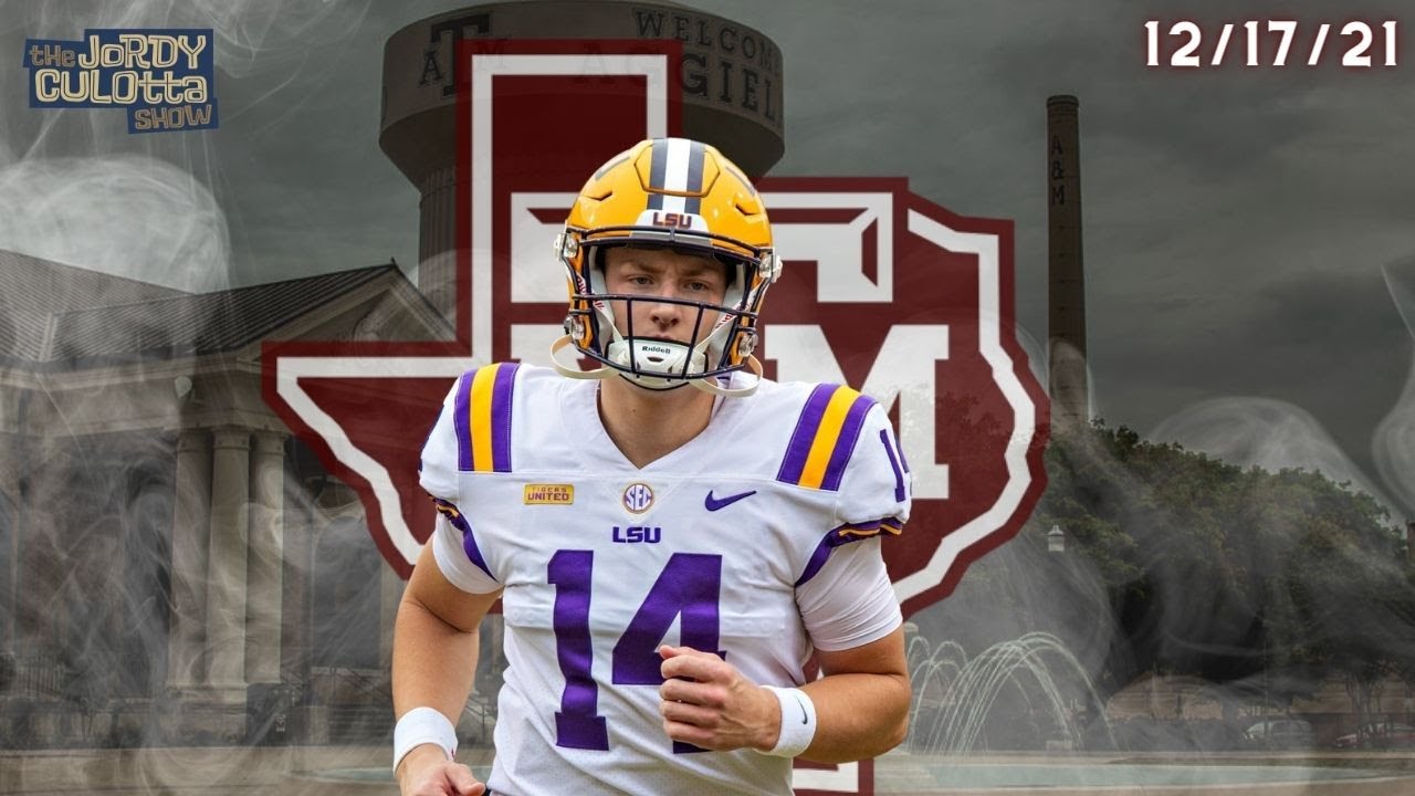LSU LOSES Starting QB Max Johnson To Texas A&M? Live Reaction & What ...