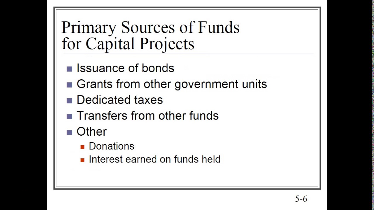 Capital Project Funds - YouTube