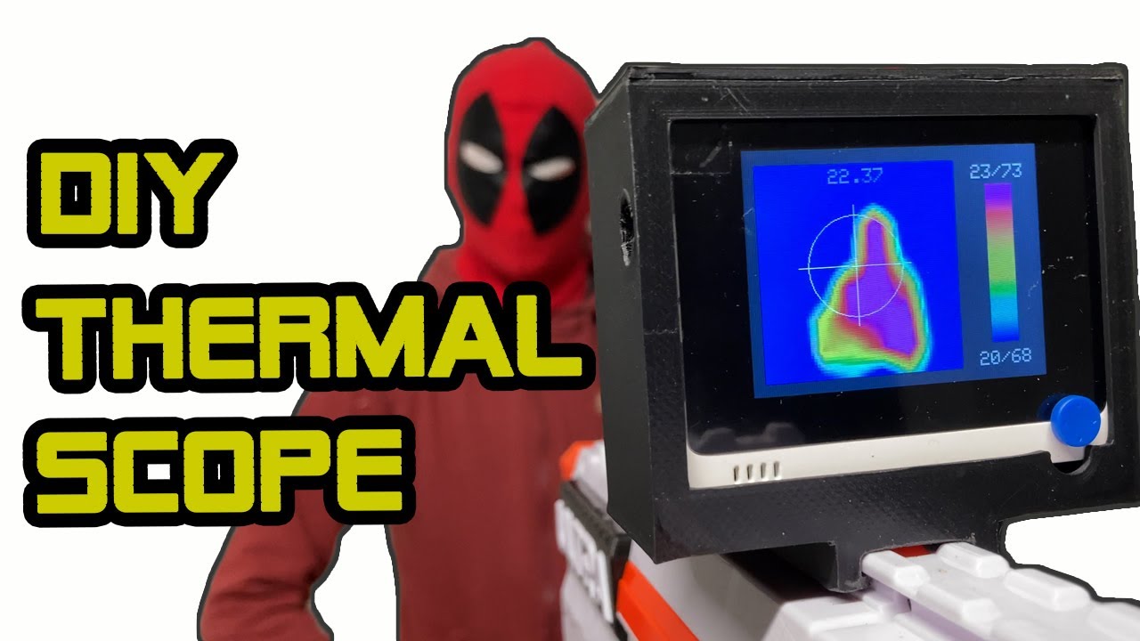 DIY Low Cost Thermal Scope for Nerf Blaster - YouTube