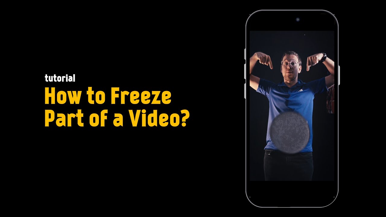 How to Freeze Part of a Video While the Rest Continues | Easy Video ...