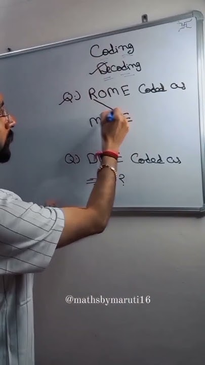 Coding Decoding Tricks Shorts Youtubeshorts Short Maths Math Codingdecodingtricks Youtube