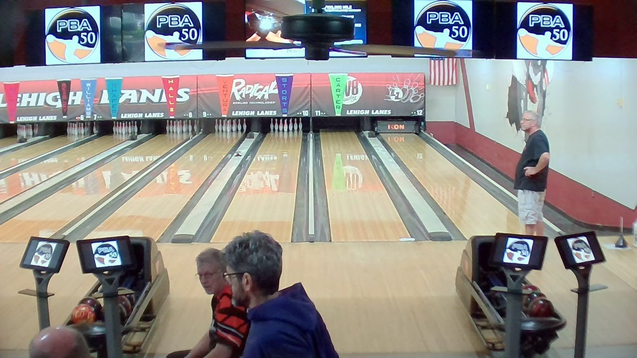PBA50 Lehigh Lanes Open First PBA event using Qubica String pins. - YouTube