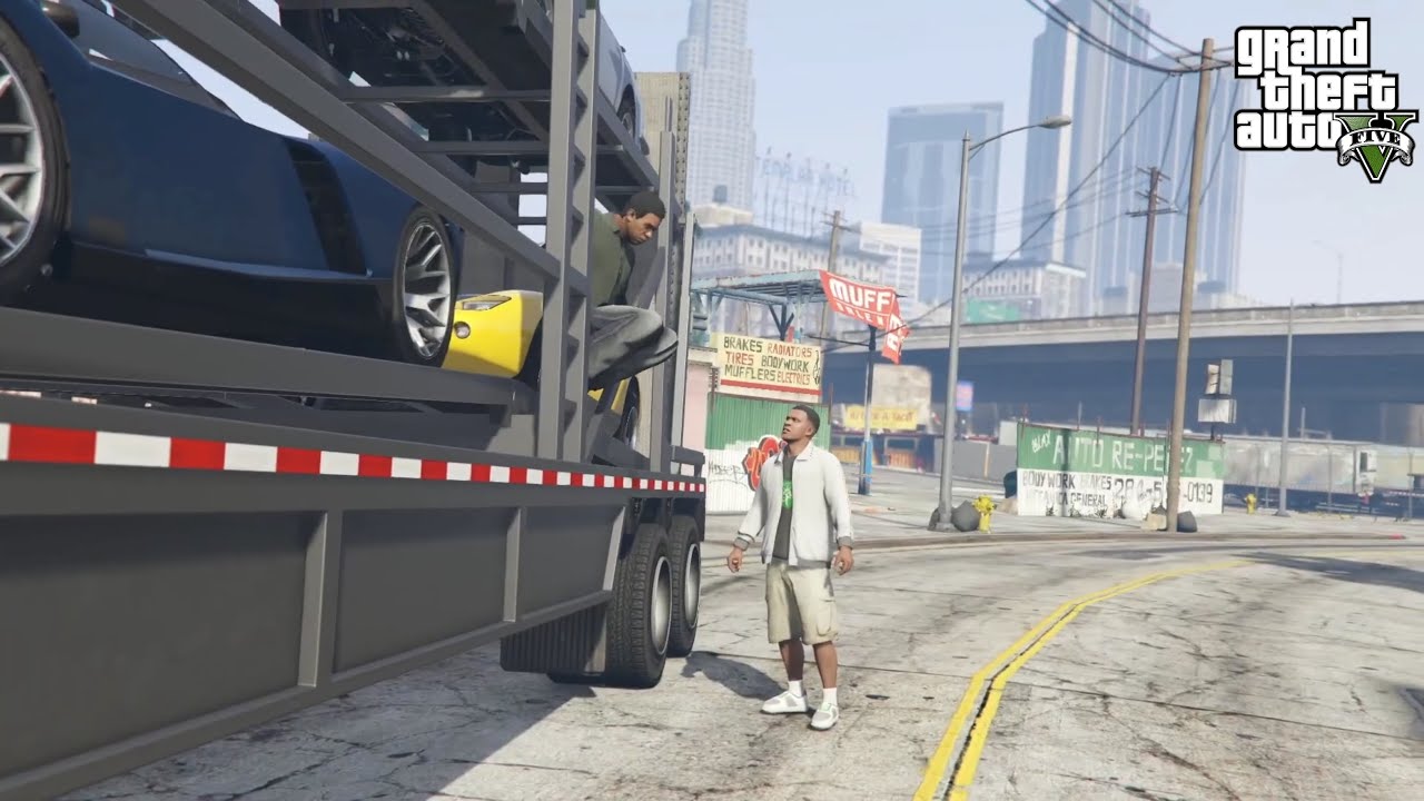 Grand Theft Auto V - Pack Man - YouTube