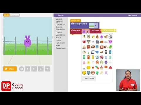 Project 1 - Step 5 - How to add a sprite - YouTube