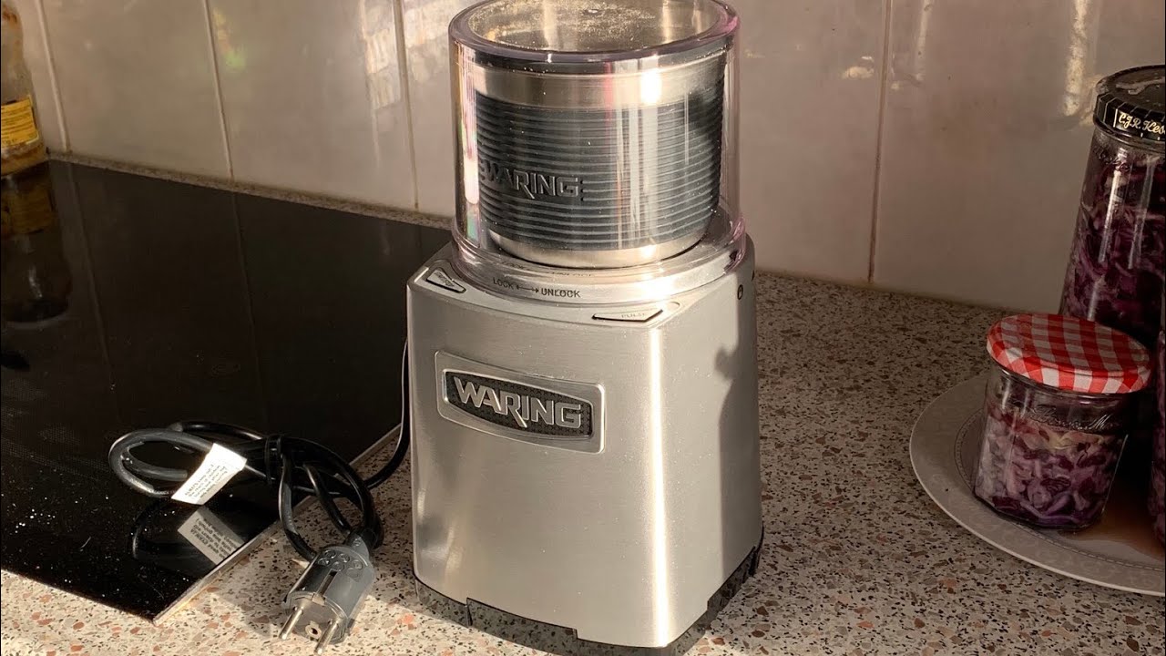 Unboxing of Waring power grinder WSG60K and noise test - YouTube