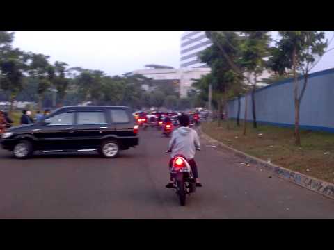 balapan liar bintaro di gerebek