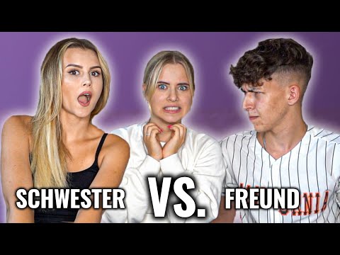 WER KENNT MICH BESSER?🫢 SCHWESTER VS. FREUND - Itsmisabell