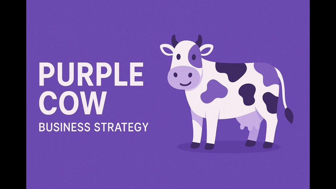 "The Purple Cow Strategy: Why Ordinary Businesses fail" #business # ...