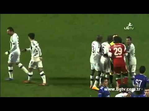 Fernandes'e saldırı anı