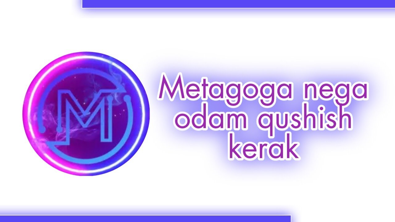 Metago💲nega odam qushish kerak - YouTube